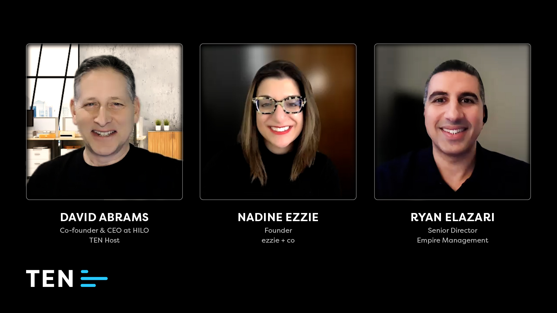 HILO | Nadine Ezzie & Ryan Elazari | Co-hosts of CRE Unplugged ...